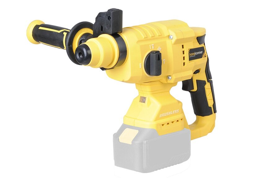 Перфоратор аккумуляторный бесщёточный Hanskonner HRH2022BL