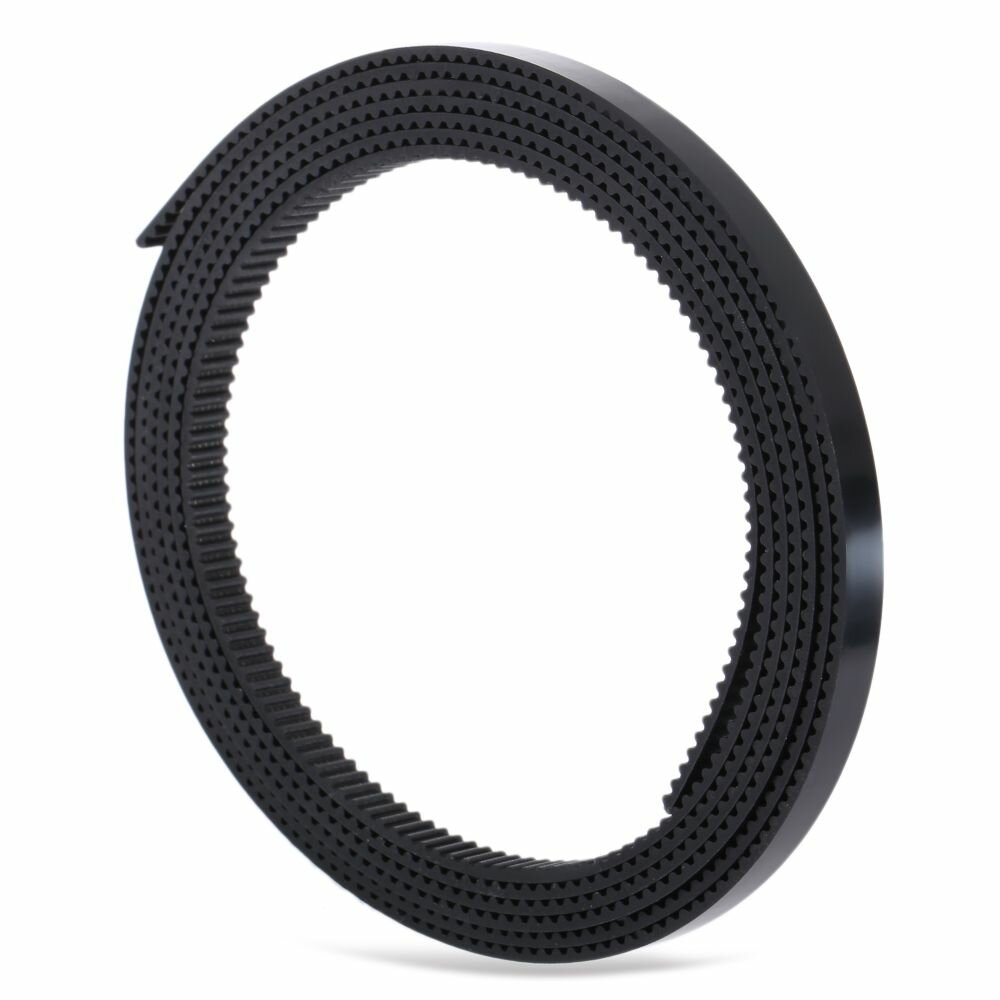 Разомкнутый зубчатый полиуретановый PU ремень GT2-6 с металлическим кордом