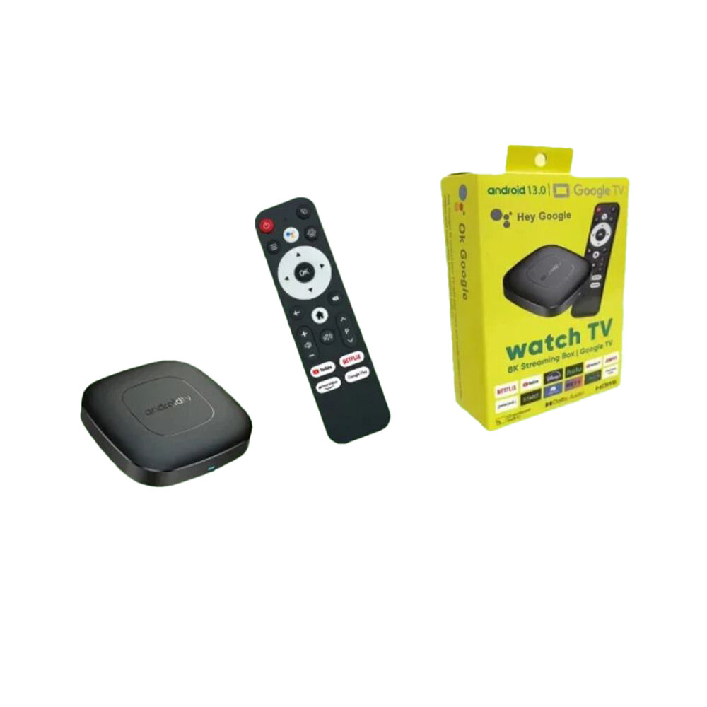 Смарт-ТВ-приставка Allwinner H313 на Android 14 T1 с 8 ГБ ПЗУ и 128 ГБ памяти, Wi-Fi (2.4G/5G), Bluetooth 5.4, YouTube, Google Voice, медиаплеер