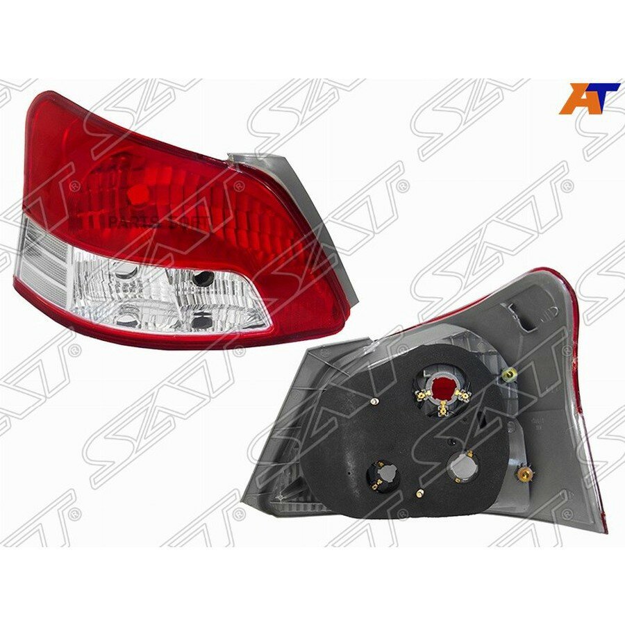 Фонарь задний Toyota Belta 05-12 / Yaris 05-13 (Слева) от официального дистрибьютора, SAT, артикул ST21219P5L