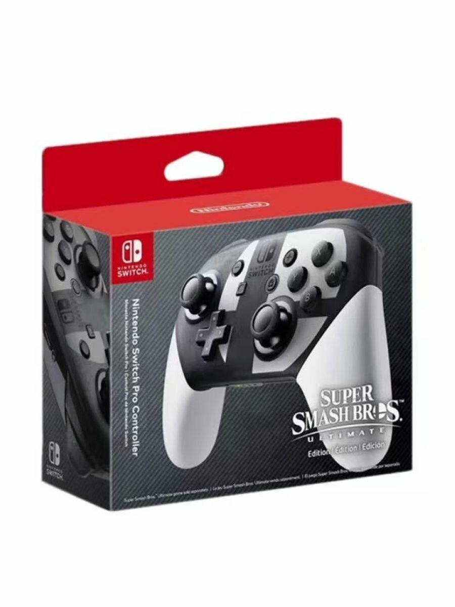 Геймпад Nintendo Switch Pro Super Smash Bros Ultimate, беспроводной, оригинал