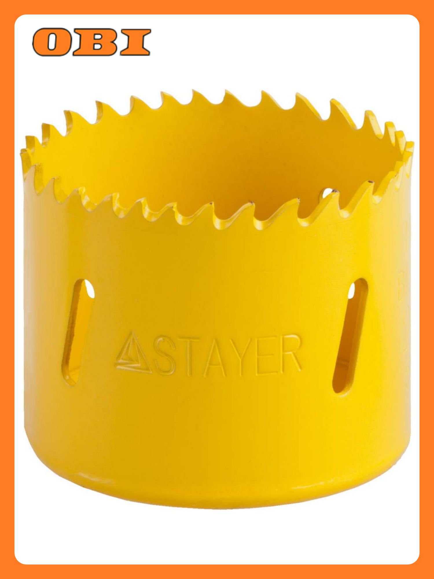 Коронка STAYER, биметаллическая, для дерева, ДСП, гипсокартона, пластика, 45мм