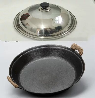 Кастрюля Хуэйю, с крышкой, с веревкой, 30, 32, 34, 36, 40, 45, 50 и 60 см