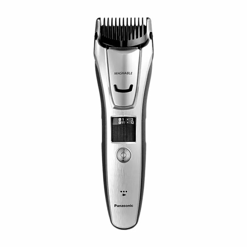 Panasonic Машинка для стрижки ER-WGB8A, серебристый