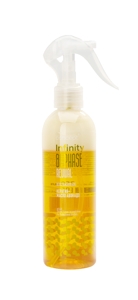 Двухфазный спрей для восстановления повреждённых волос Infinity, 250 мл