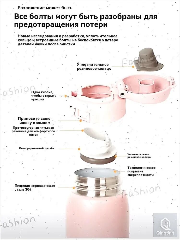 Zojirushi Термокружка SM-SF48 AD, темно-синий 0.48 л, нержавеющая сталь, для напитков