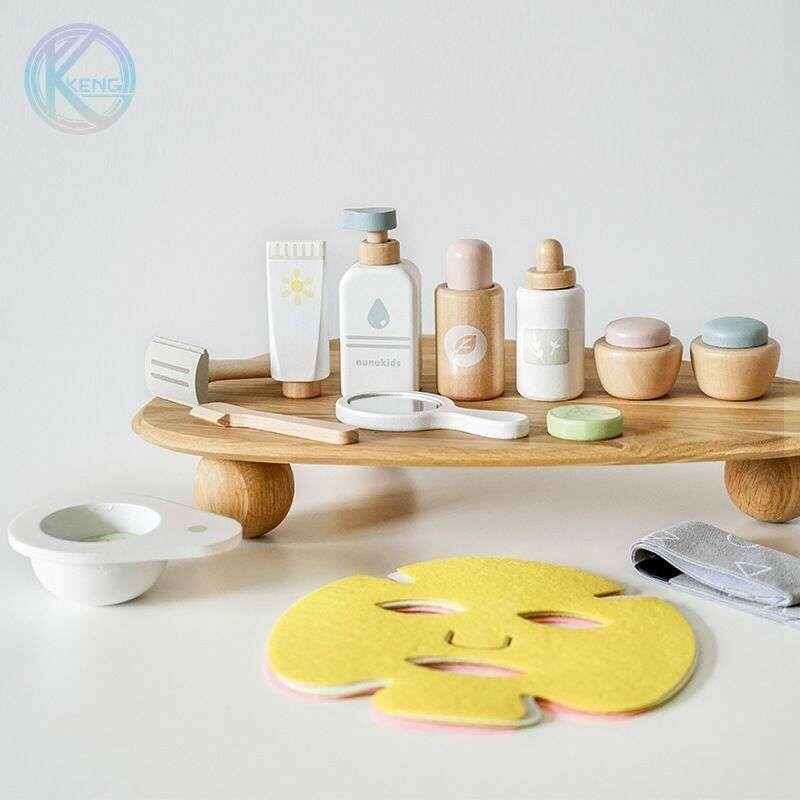 Деревянные игрушки, маски для ухода за кожей, наборы для ухода, детские ролевые игры