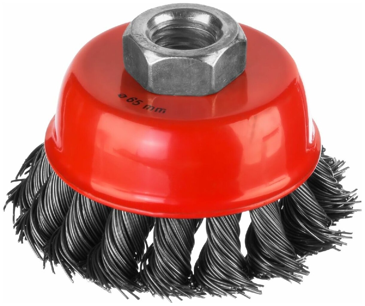 Щетка-крацовка чашечная MIRAX O 65 мм для УШМ