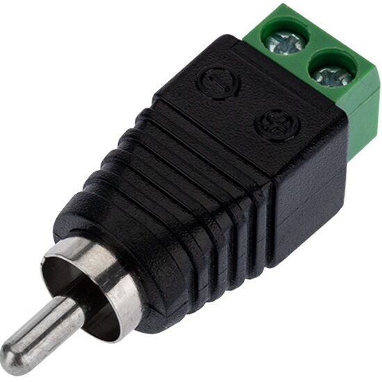 Разъем Rexant штекер RCA с клеммной колодкой, 50 шт./упак.