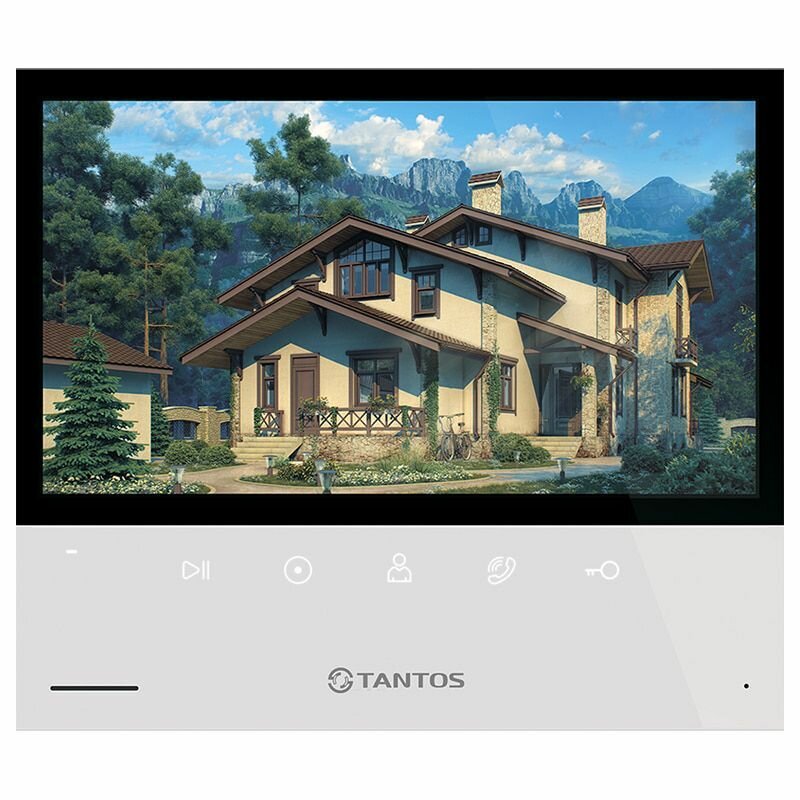 Wi-Fi Монитор видеодомофона 7.0" с поддержкой Tuya и памятью Tantos Selina HD M (Smart Life)