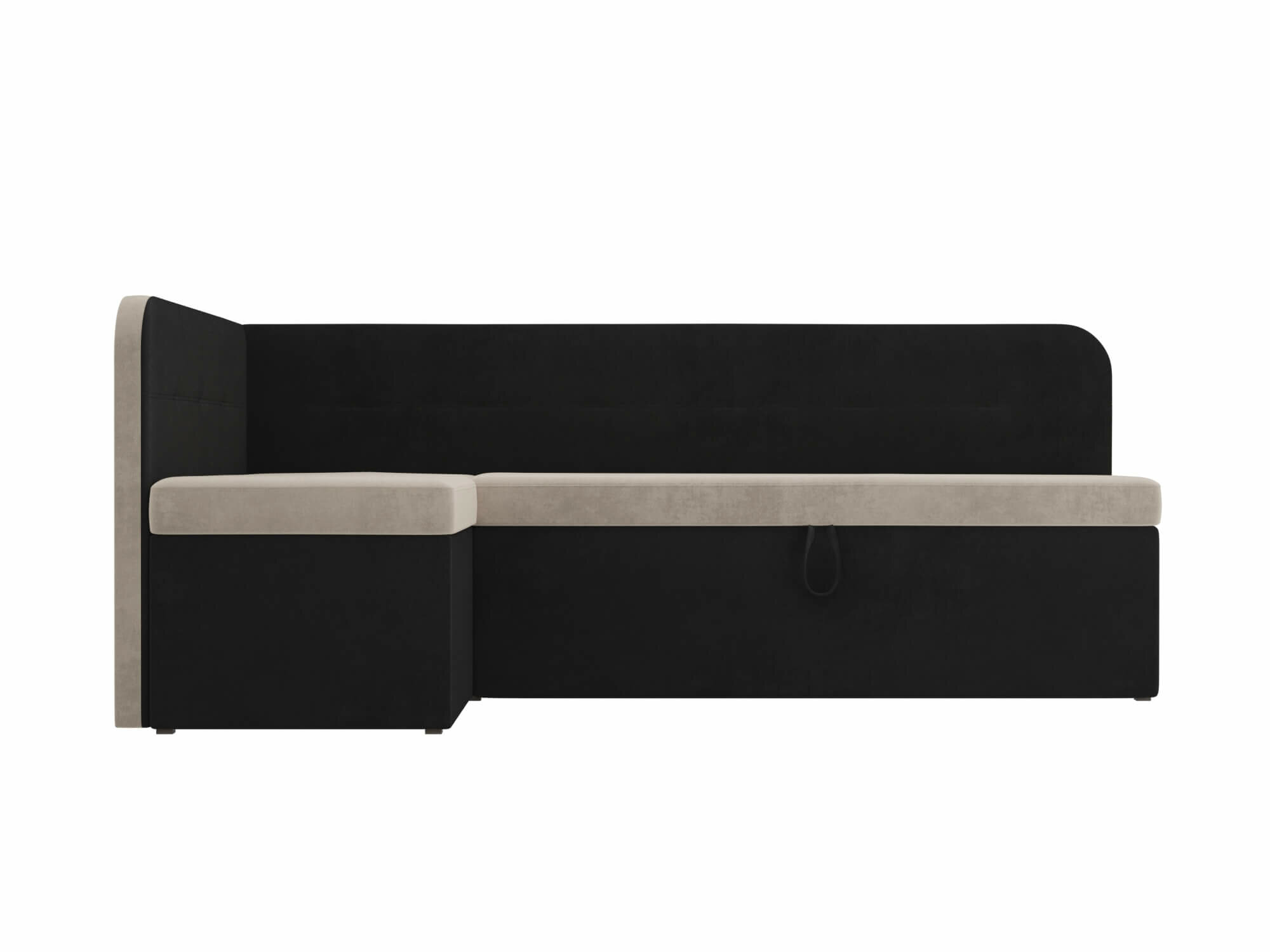 Artum Кухонный угловой диван Форест велюр диз. 7 левый