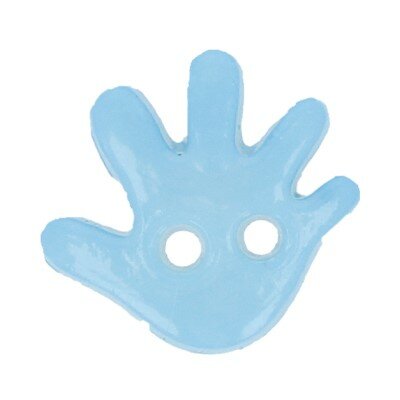 Пуговица "Gamma" AY 9600 13 " ( 8 мм) № D298 ярко-голубой