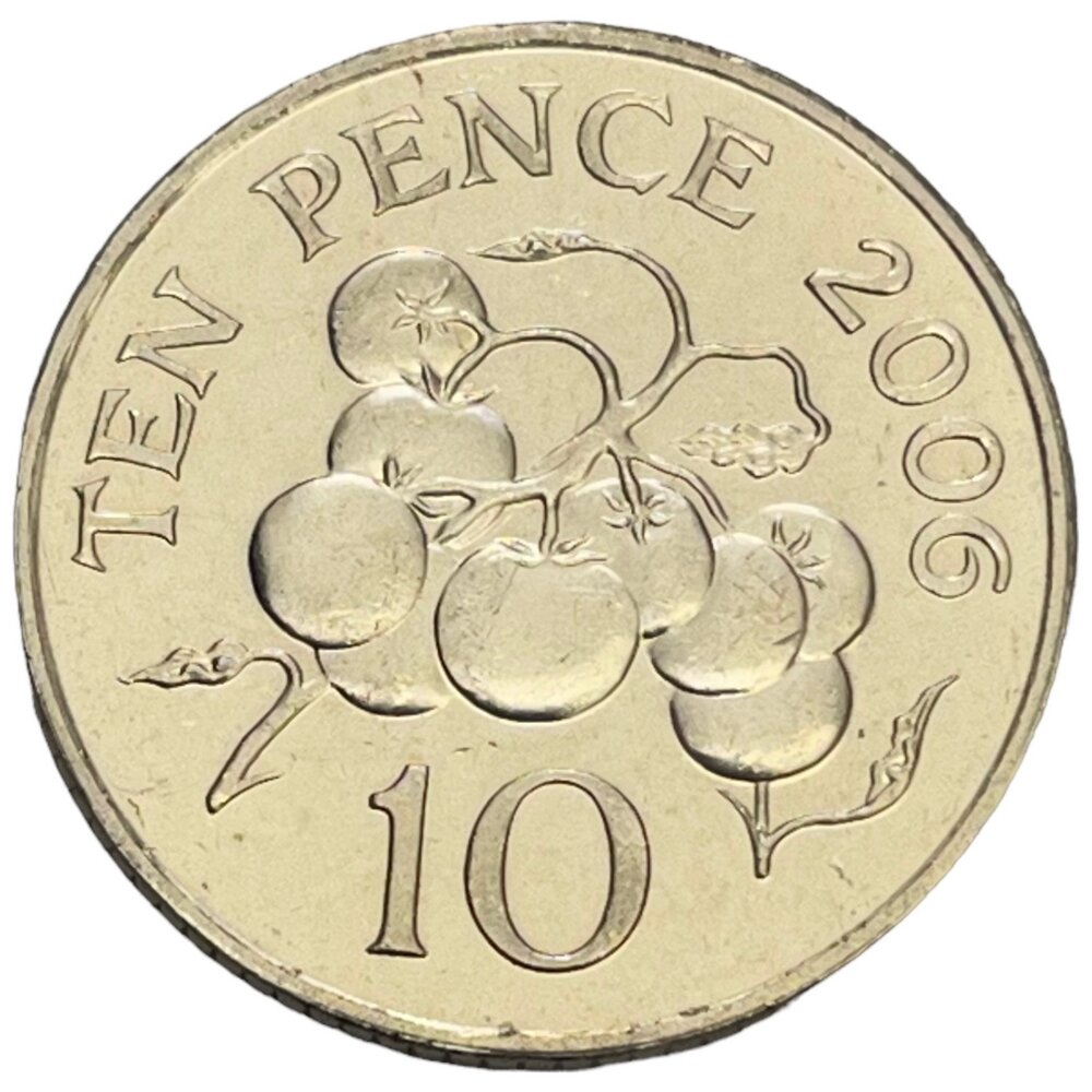 Гернси 10 пенсов 2006 г.