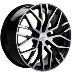 Литой колесный диск Khomen Wheels KHW2005 8.5x20/5x114.3 D60.1 ET35 Black FP