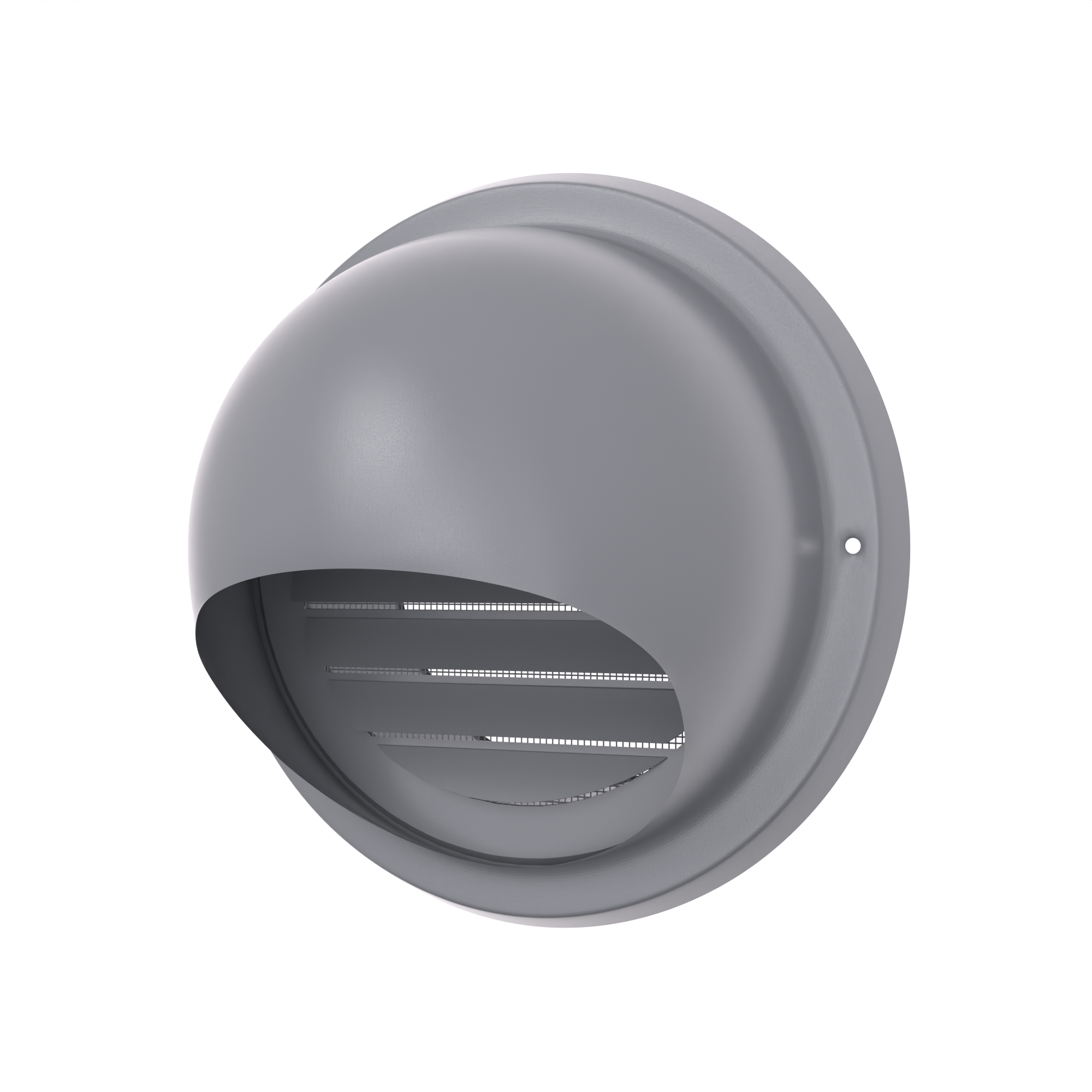 Выход стенной металлический D150 мм RAL7045 телегрей 1 матовый