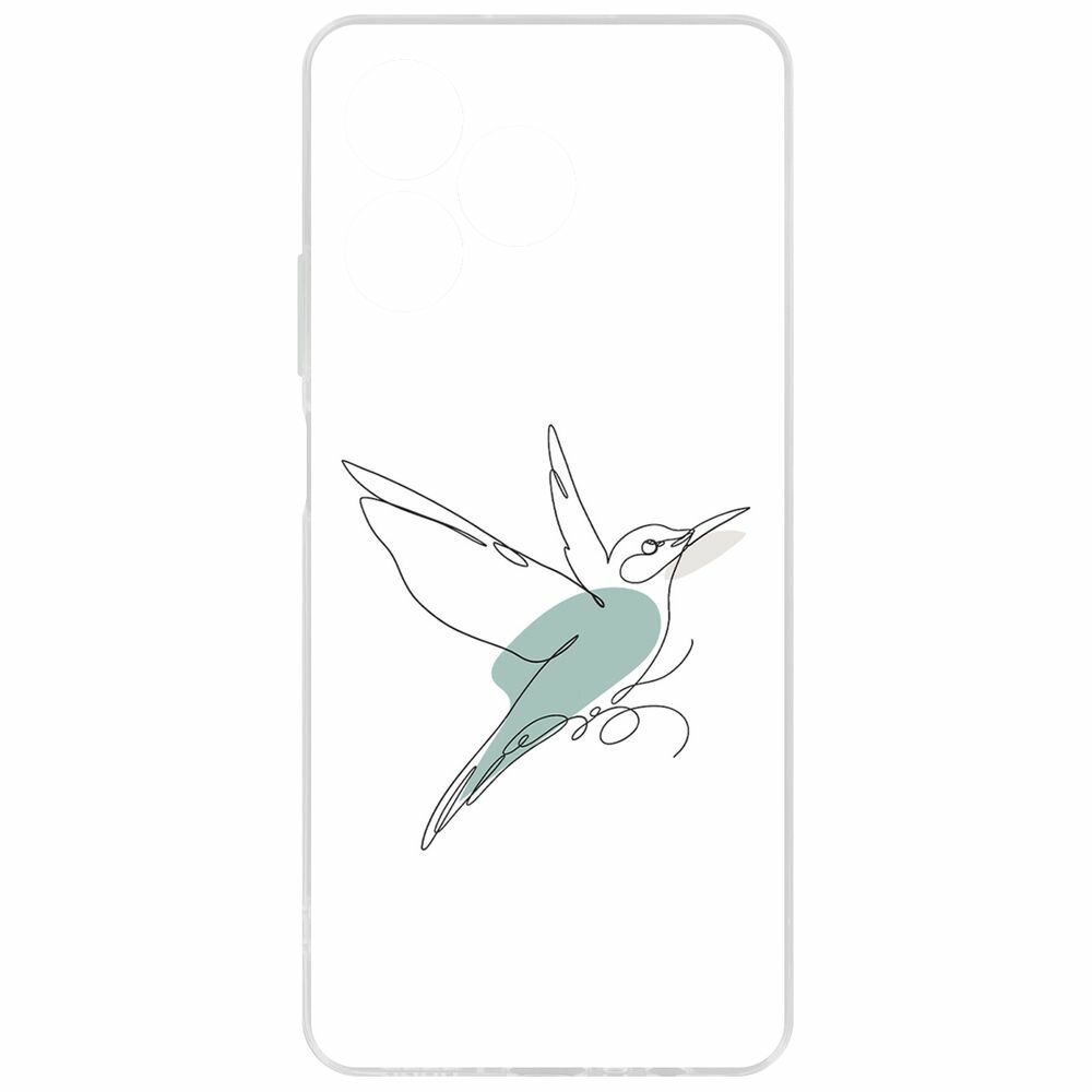 Чехол-накладка Krutoff Clear Case Легкость для Realme Note 50