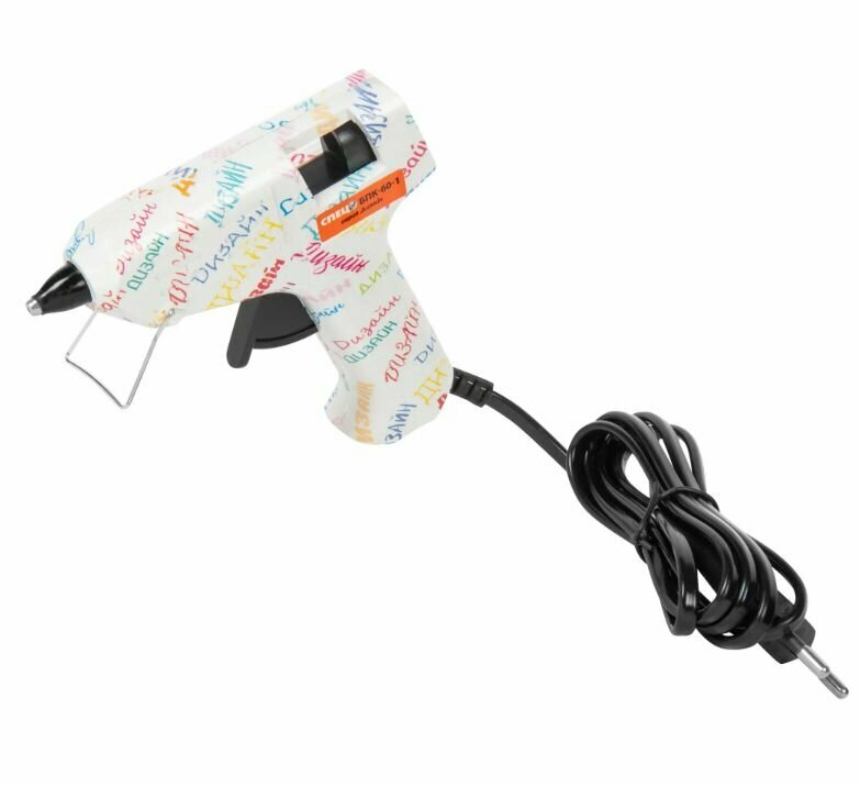 Пистолет клеевой Спец дизайн 60 Вт, 7 мм