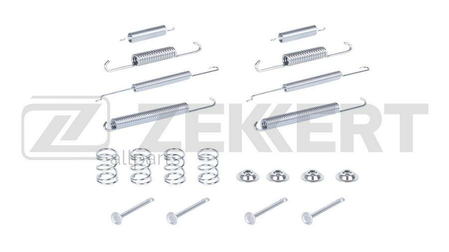 ZEKKERT BR-1503 Комплект установочный задн. торм. колодок Skoda Octavia (1U_) 96- Roomster (5J_) 06- VW Caddy II 9