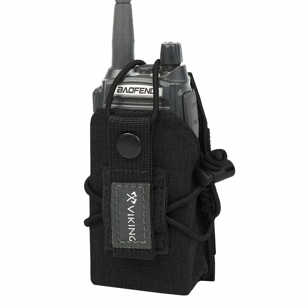 Подсумок для рации серии "SEGMENTUM" открытый (VG-14-25) Черный Кордон 500 D