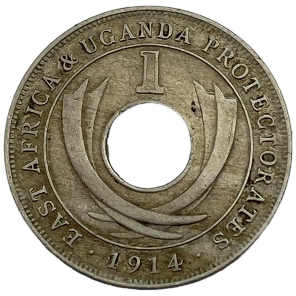 Восточная Африка 1 цент 1914 г.