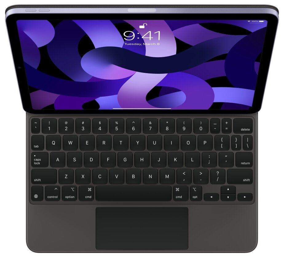 Клавиатура Apple Magic Keyboard для iPad Pro 11 и iPad Air 4\5 MXQT2LL/A Black (Английская раскладка)