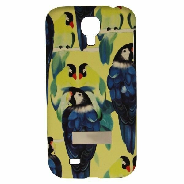 Накладка для Samsung Galaxy S4 i9500, голубая вид 3