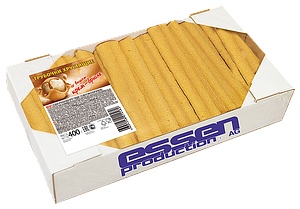 Трубочки Эссен (продукт зерновой) со вкусом лимоного крема 400г