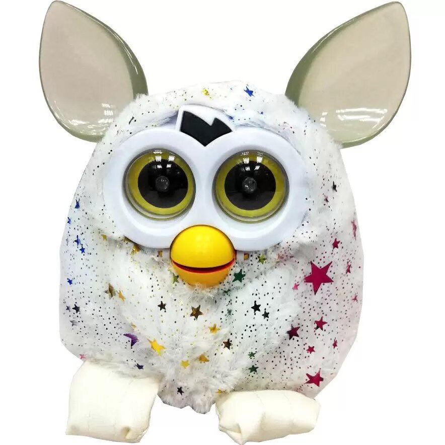 Интерактивная игрушка Ферби Furby Пикси со звездами 16 см белый
