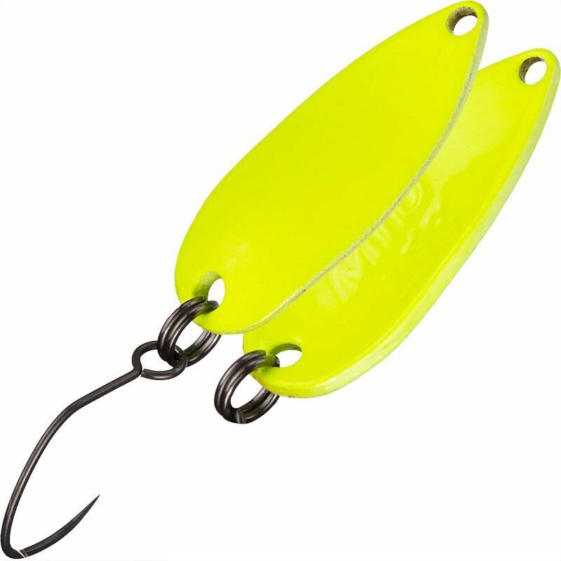 Блесна из латуни на форель, покрыта золотом и серебром RB Miu Blade 2,8гр - 204