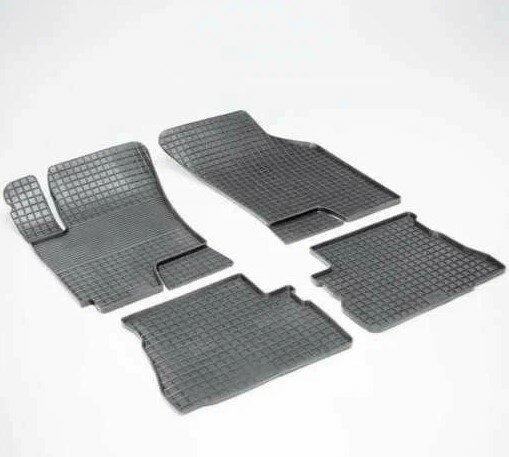 Резиновые коврики Сетка Seintex для Lynk & Co 05 AWD 2020-н. в. (черные, 98942)