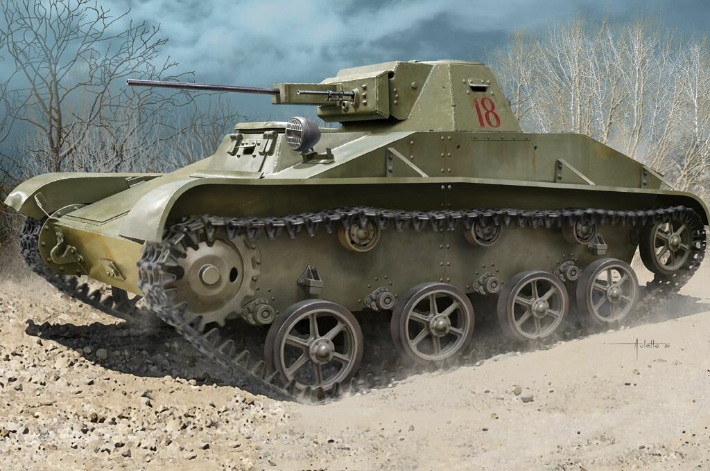 Танк Soviet Тип-60 Light Tank (1/35)