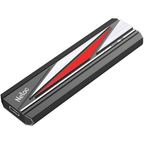 Внешний SSD диск Netac ZX20L USB-C 3.2 Gen 2 512GB (NT01ZX20L-512G-32BK)