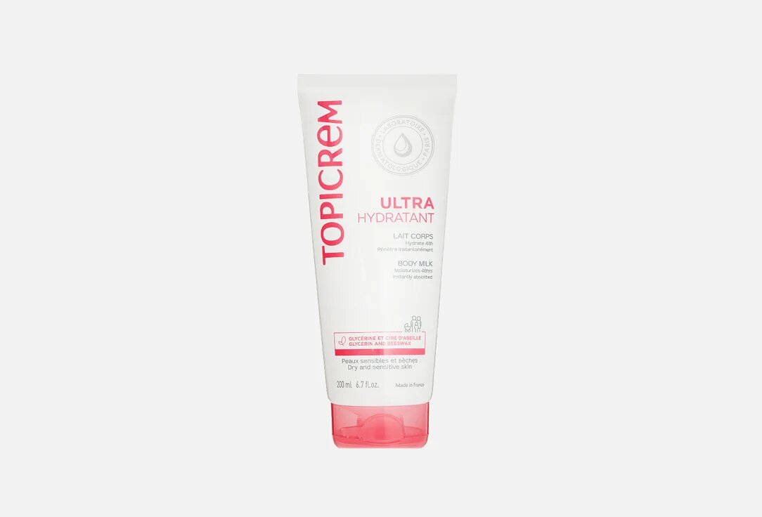 Увлажняющее молочко для тела Topicrem Ultra Hydratant, 200 мл