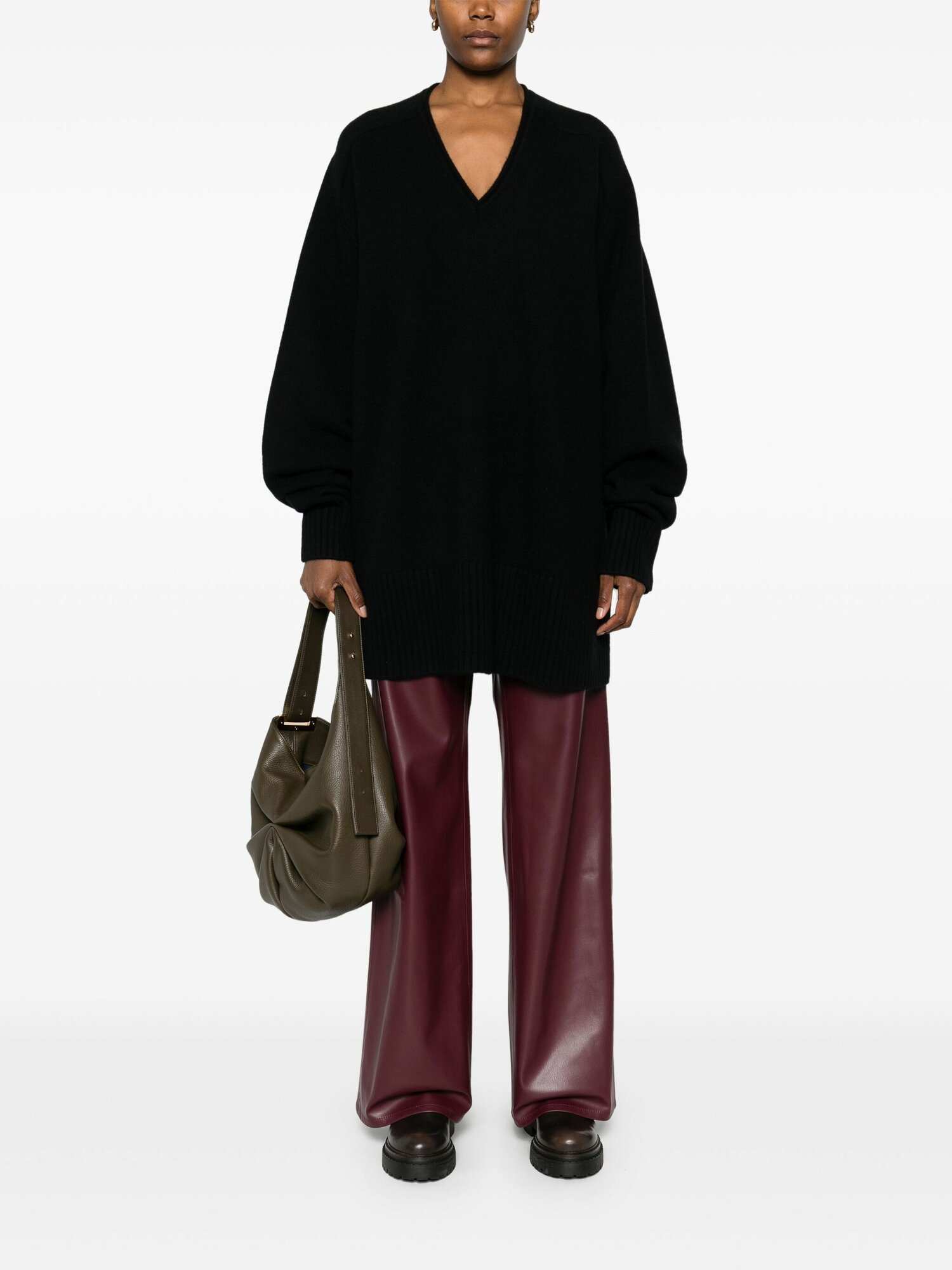 Свитер Extreme Cashmere N°376 Club, размер OneSize, , black/black — фото 1