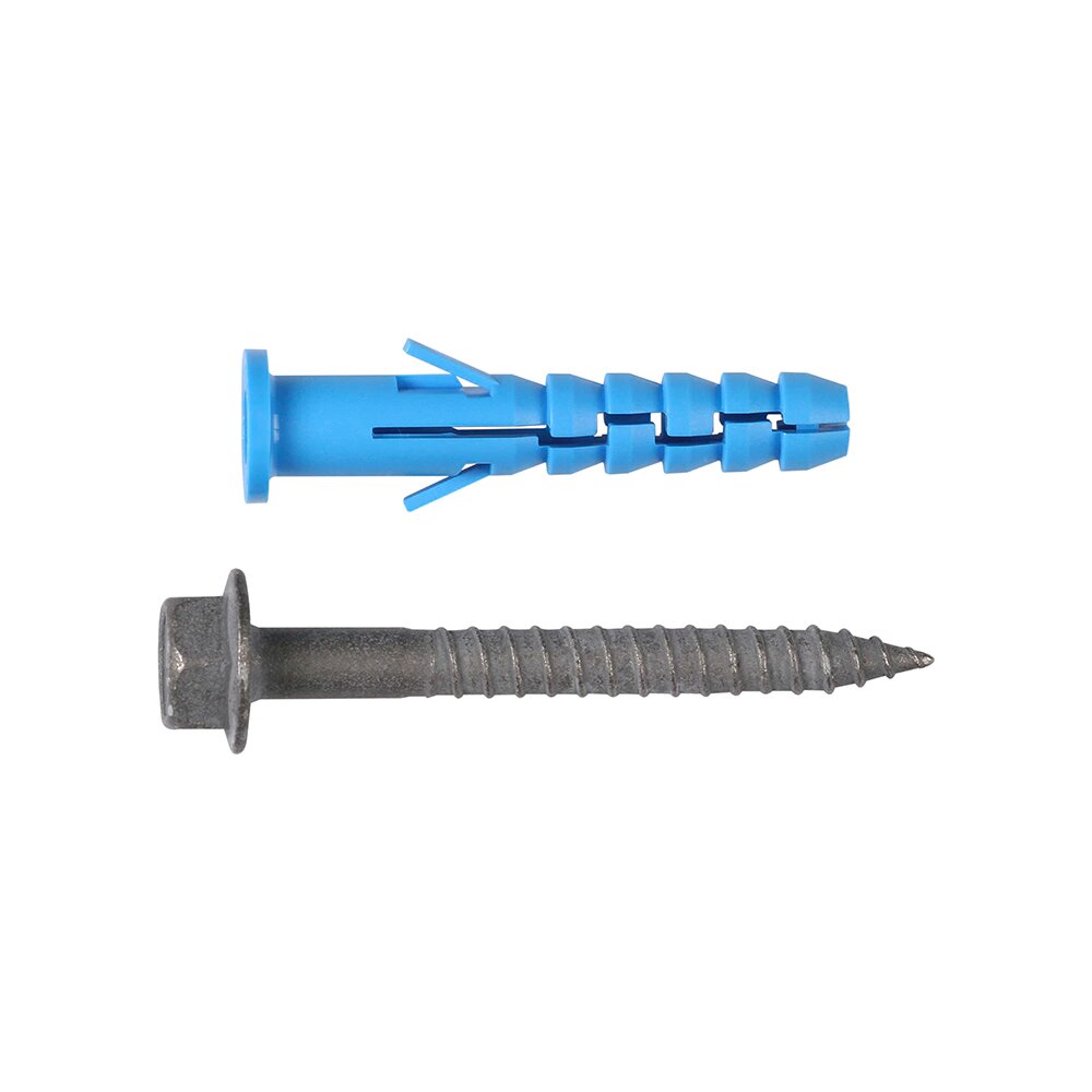 Дюбель фасадный европартнер 10х60 мм с шурупом 7х65 мм 4 шт