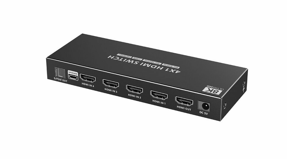 LENKENG LKV841 переключатель HDMI 4 в 1, 8K