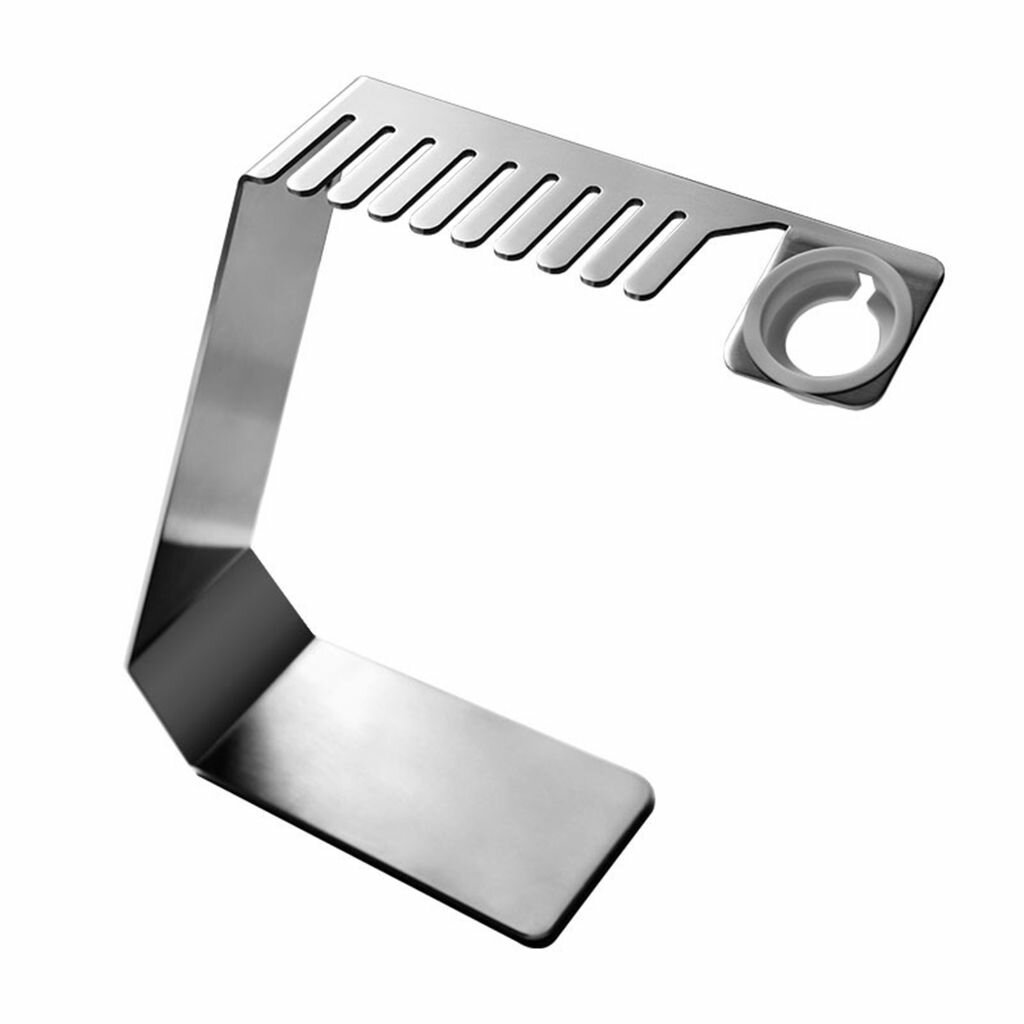 Аудио-Док-станция для зарядки Apple watch, кронштейн хранения ремешка-серебристый