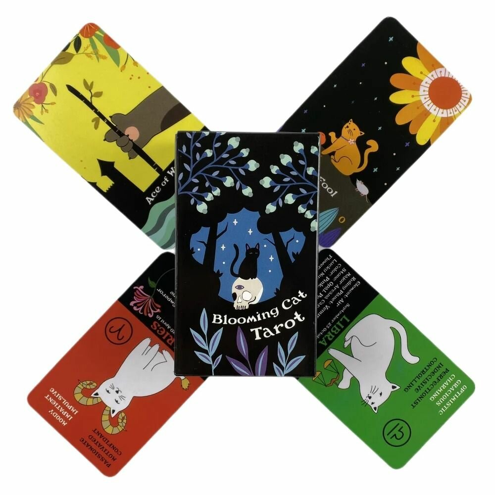 Карты Таро Цветущий кот/Blooming Cat Tarot