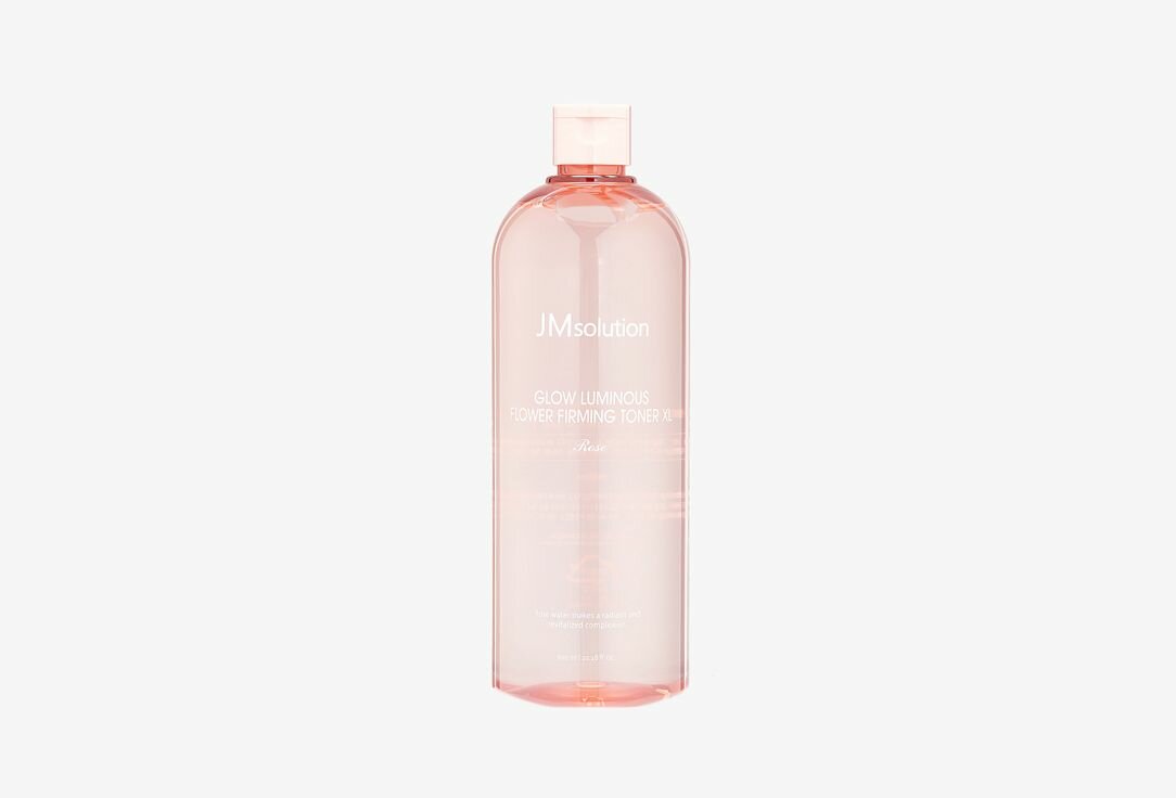 Тонер для лица JMSOLUTION GLOW LUMINOUS FLOWER FIRMING TONER XL Rose 600 мл