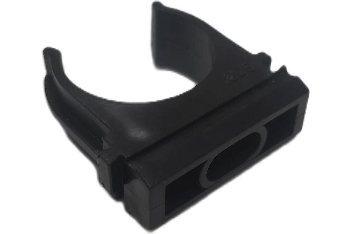 U-plast F 25 крепеж-клипса черная, набор 100 шт, код 300-025, монтажный элемент