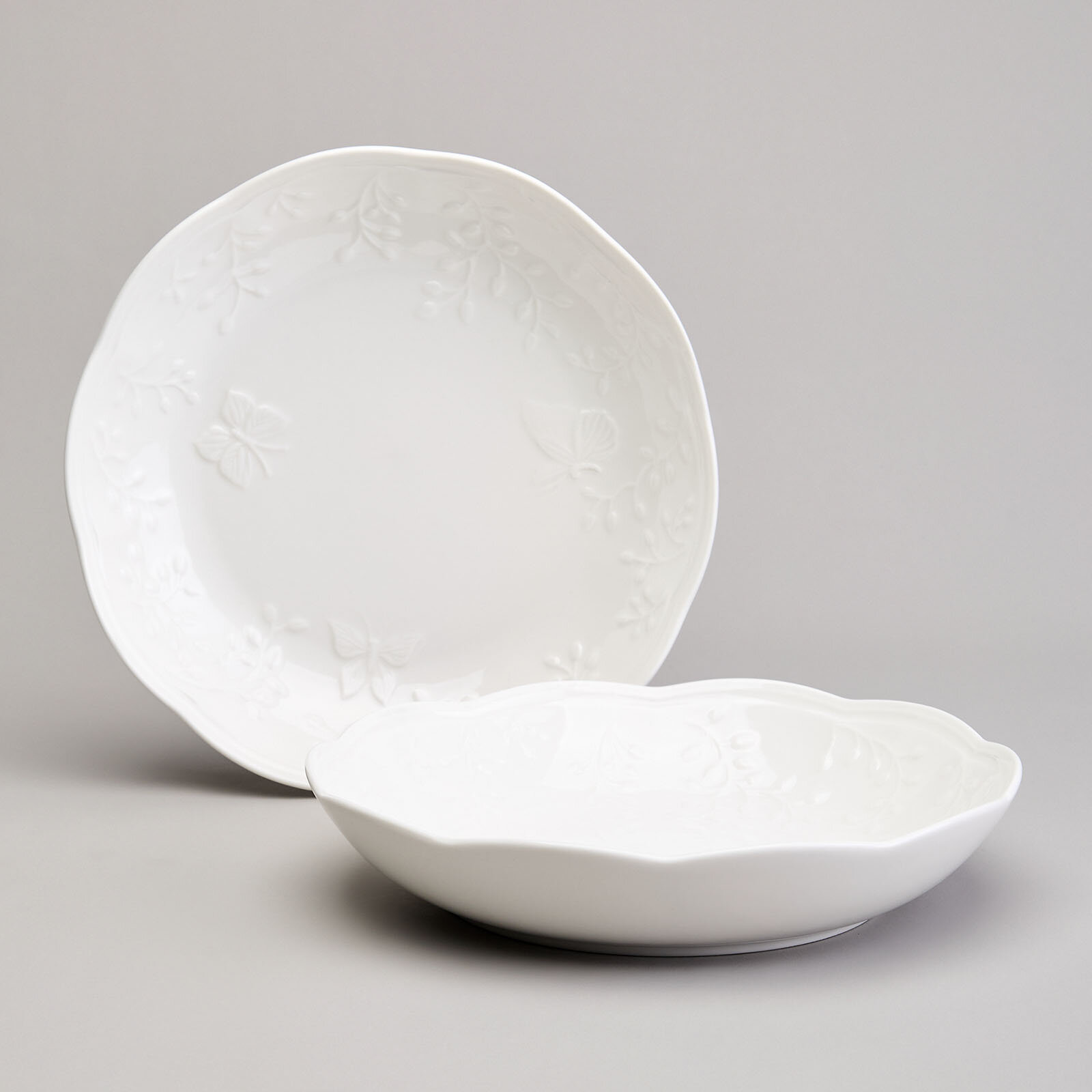 Набор тарелок суповых lefard lavender 2 шт. 21*4 см 600 мл KSG-761-139