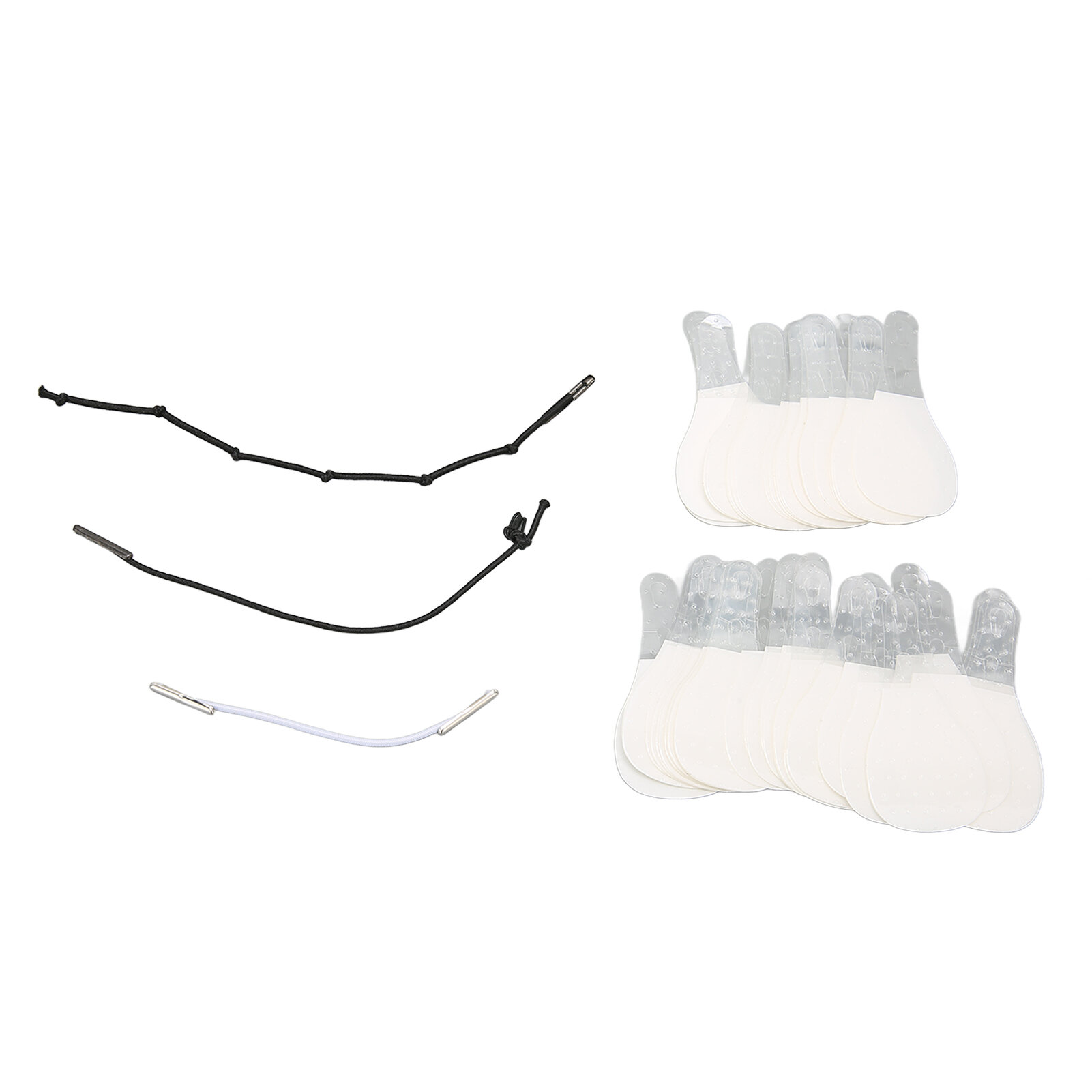 V-лента для подтяжки лица, 60 шт, высокоэластичный регулируемый укрепляющий пластырь для кожи, для подтяжки глаз, двойного подбородка, шеи