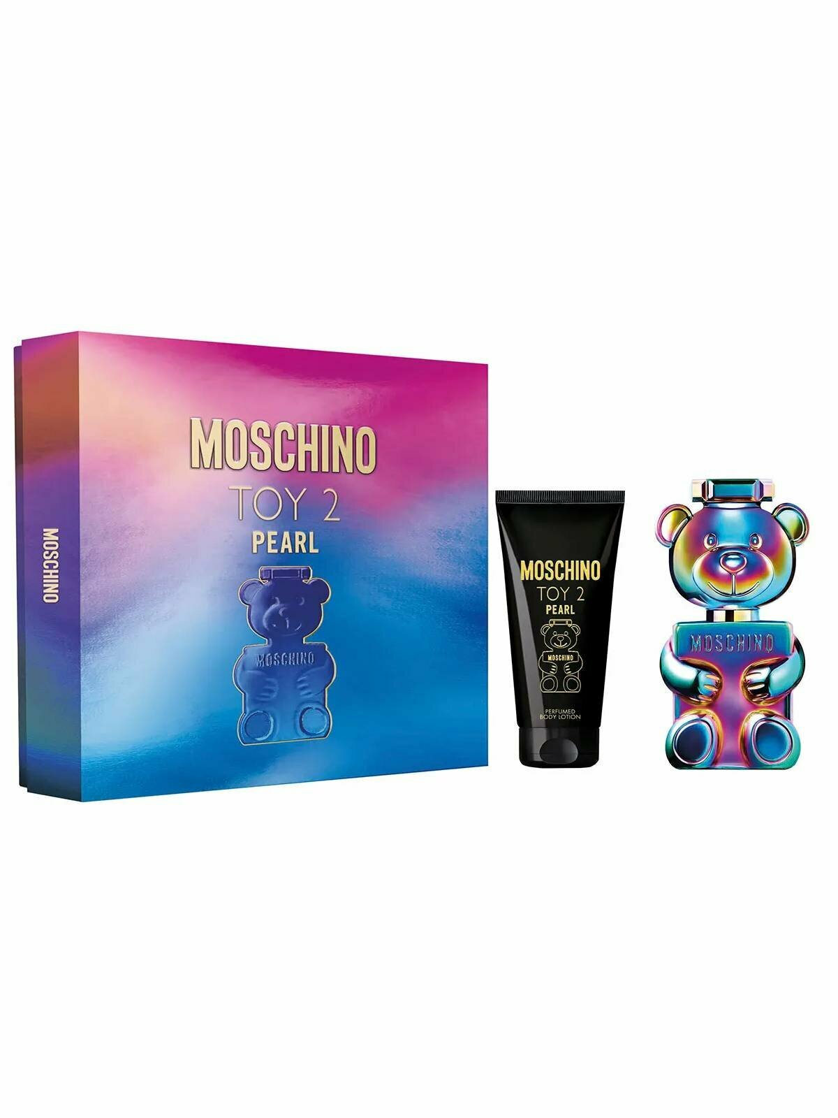 Набор Унисекс Moschino Toy 2 Pearl парфюмерная вода (edp) 30мл, лосьон для тела 50мл