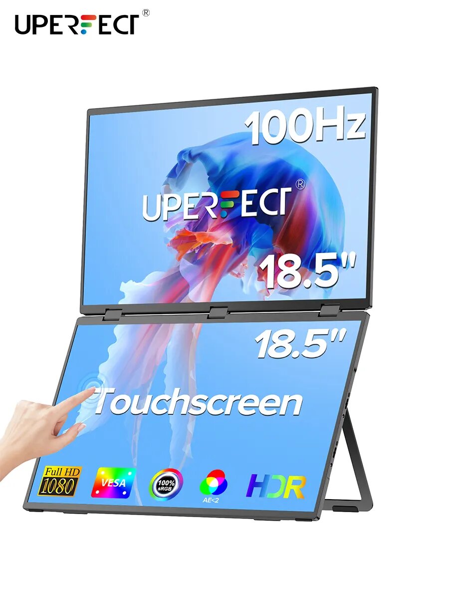 18,5 - дюймовый монитор 100Hz может коснуться 1080P