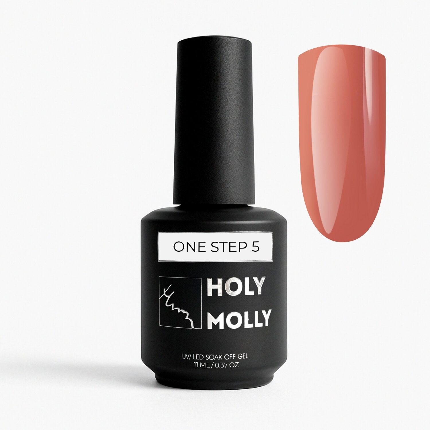 Гель-лак Holy Molly ONE STEP 3 IN 1 №05 11 мл однофазный 3 в 1