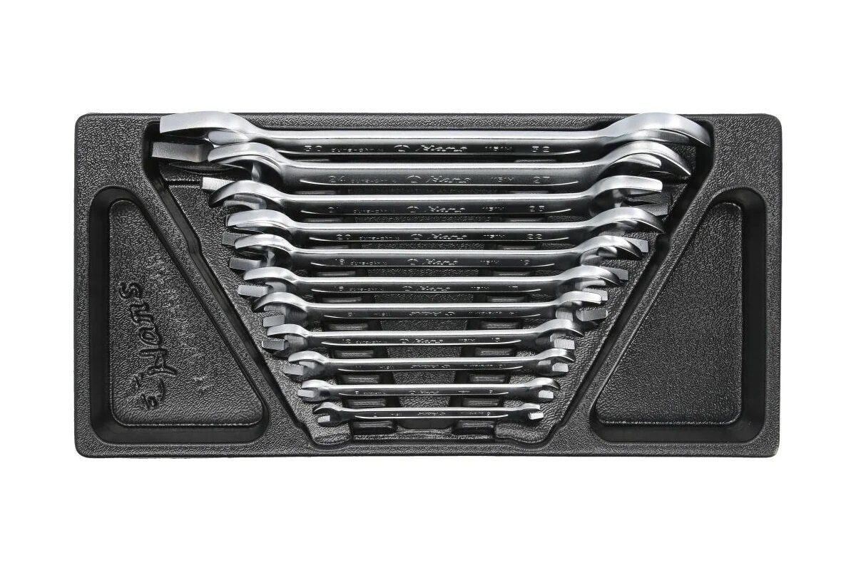 Hans Набор ключи рожковые 6-32 мм, 11 предметов, в ложементе TT-35