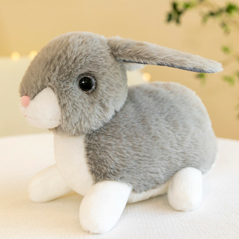 Plush rabbit toy бренд не указан мягкая игрушка кролик мишка для детей с реалистичными особенностями