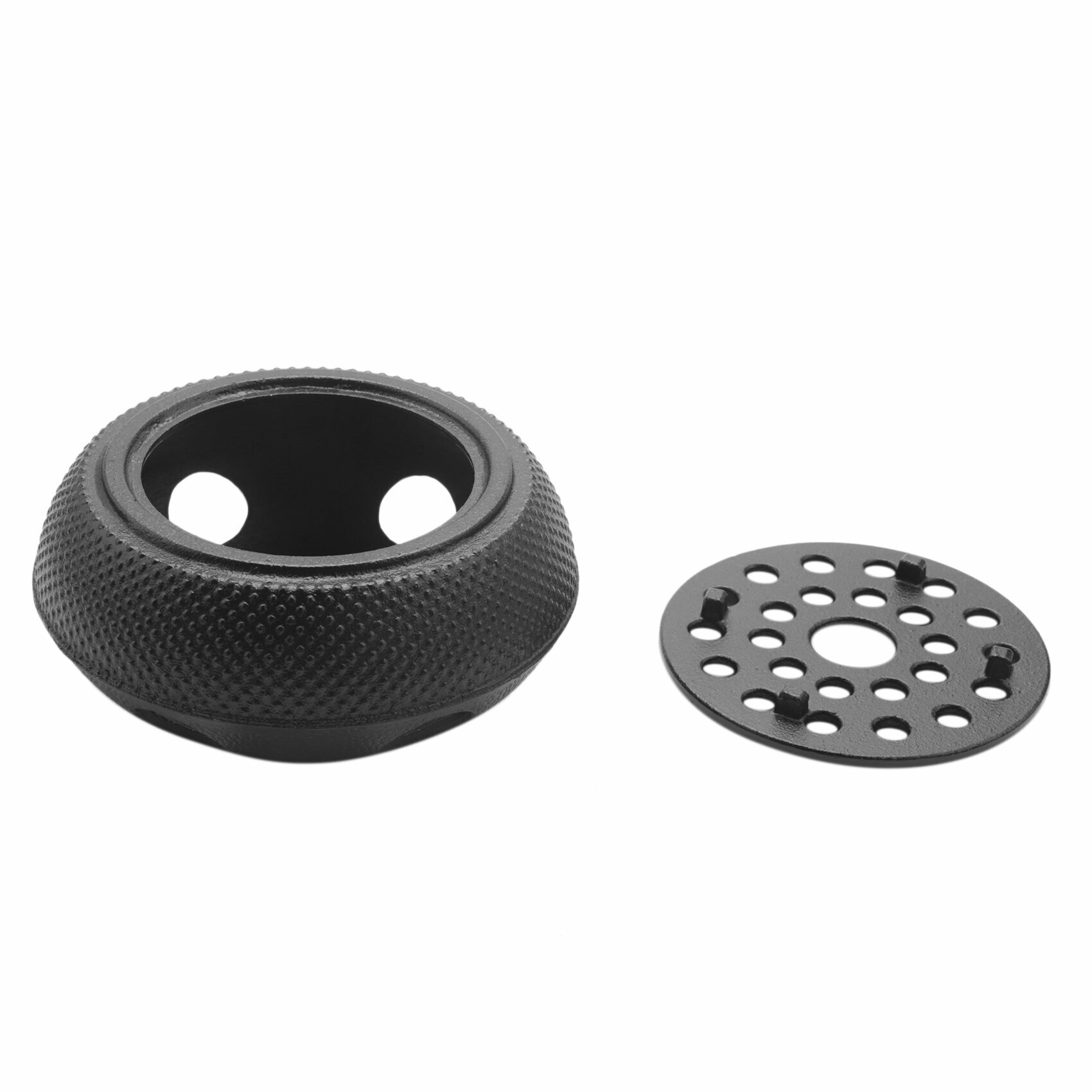 Чугунная печь, спиртовой нагреватель, японская сотовая угольный уголь, нагревательный чайник, медная основа, изоляция