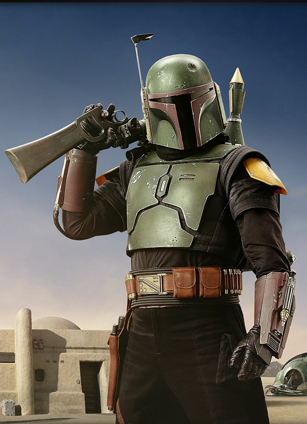 Плакат, постер Боба Фетт, Boba Fett на бумаге, размер 42х60см