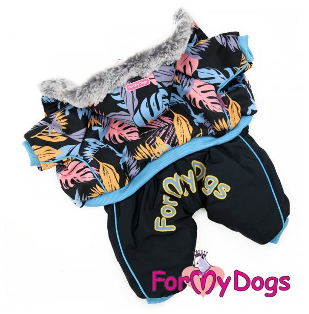 For My Dogs Комбинезон для собак "Монстера" для мальчика 18 (китайская хохлатая собака, шпиц, цвергшнауцер, фокстерьер)